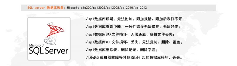 Sql数据库修复oracle数据库修复恢复mysql数据库修复sybase数据库恢复bitlocker解密bitlocker数据恢复服务器数据恢复